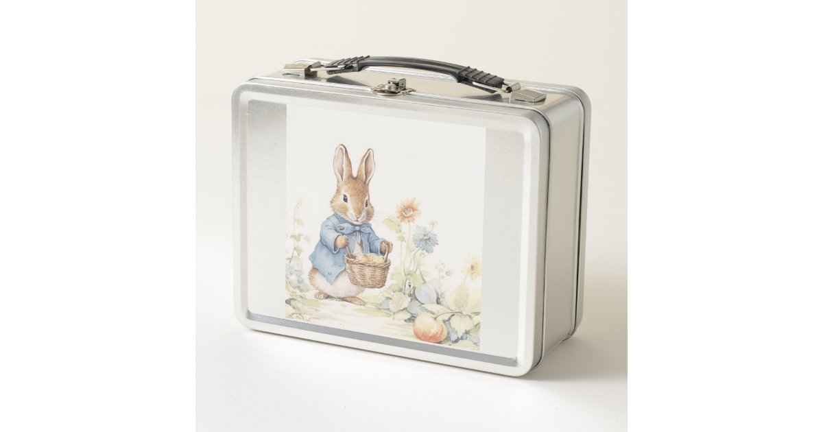 Peter Rabbit Baby Shower Metal Lunch Box | Zazzle