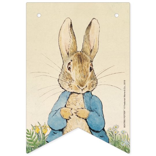 Peter Rabbit | Boy Baby Shower Bunting | Zazzle.co.uk