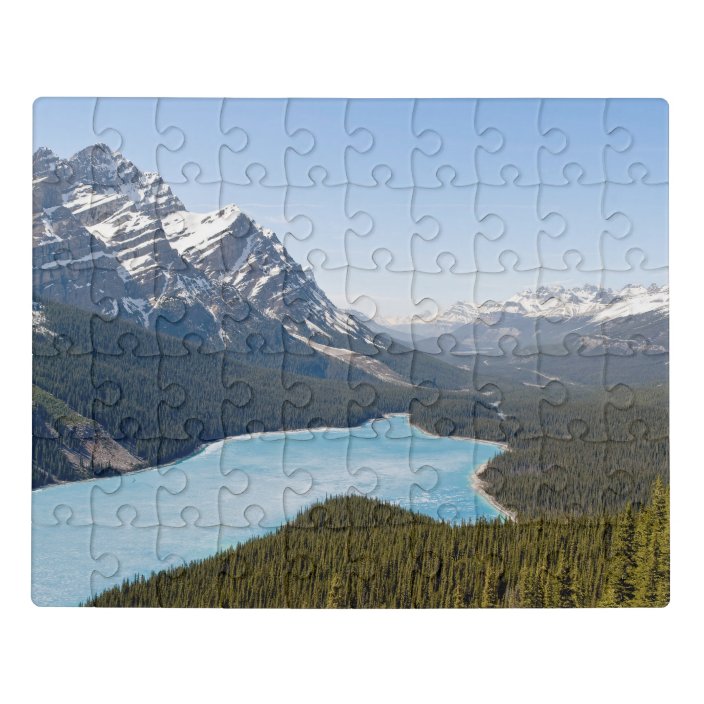 Peyto Lake - Banff National Park, Alberta, Canada Jigsaw Puzzle ...