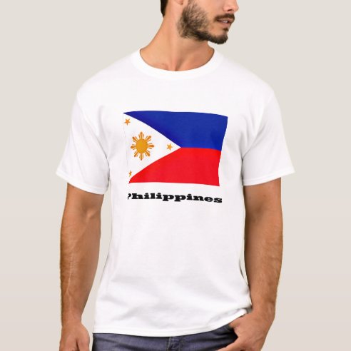 Philippine Flag T-Shirts & Shirt Designs | Zazzle UK
