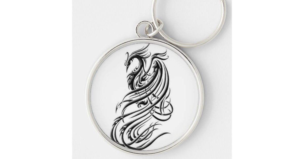 Phoenix keychain | Zazzle