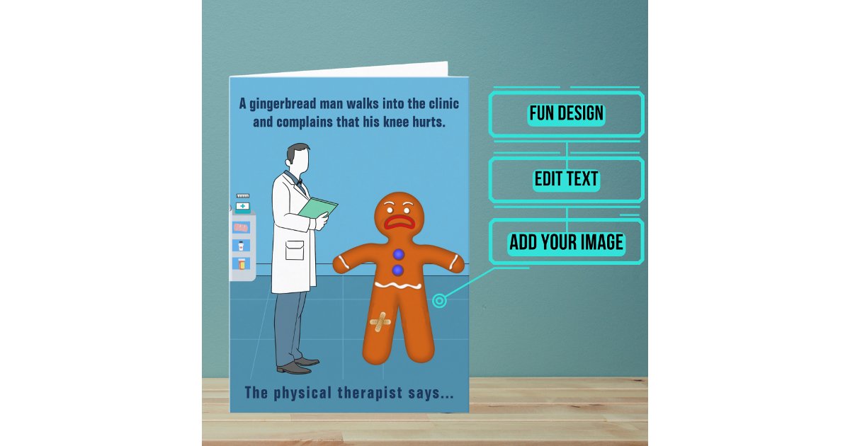 Physical Therapist Funny Birthday Card | Zazzle