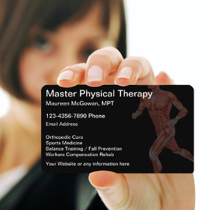 Visiting Card Design For Physiotherapist