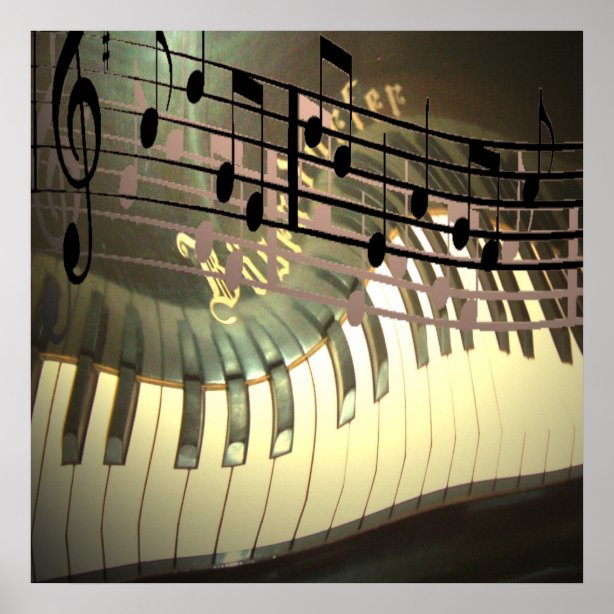 Piano Posters & Prints | Zazzle UK