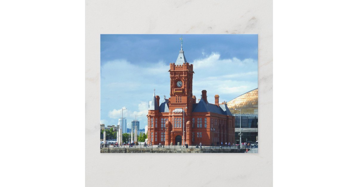 Pierhead Building, Cardiff, Wales, UK Postcard | Zazzle