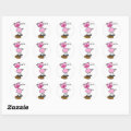 Pig Stick Figure Sticker | Zazzle