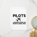 Pilots Thank You Card | Zazzle