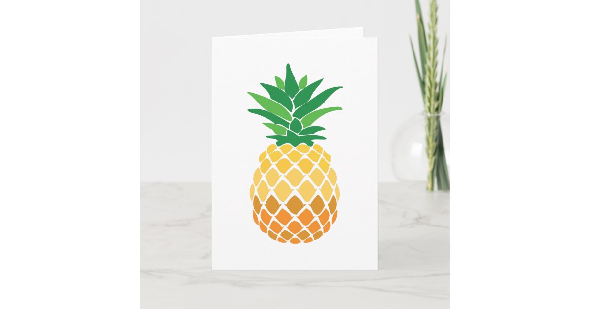 Pineapple Card | Zazzle