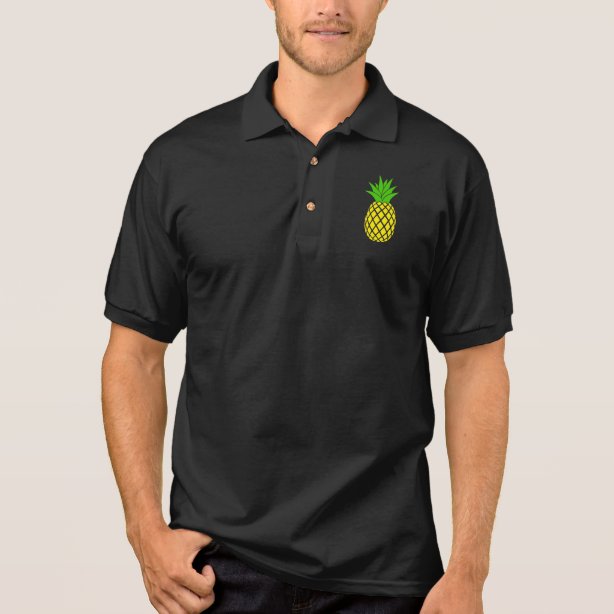 Men's Pineapple Polo Shirts | Zazzle.co.uk