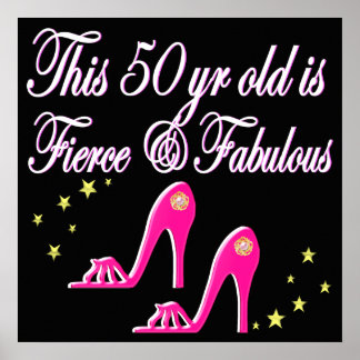 50th Birthday Posters & Prints | Zazzle.co.uk