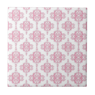 Pink Decorative Ceramic Tiles | Zazzle.co.uk