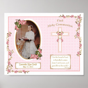 First Holy Communion Posters & Prints | Zazzle UK