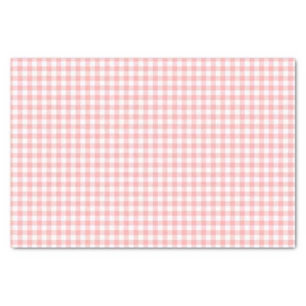 Gingham Check Craft Tissue Paper | Zazzle.co.uk