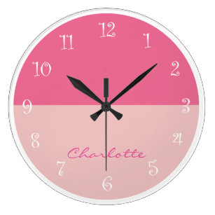 Teenage Girls Wall Clocks | Zazzle UK