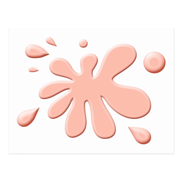 Splodge Postcards | Zazzle UK
