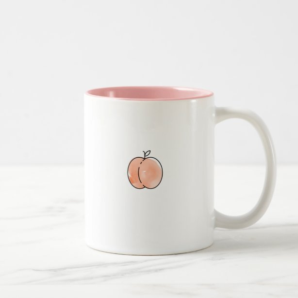 Peach Coffee & Travel Mugs | Zazzle UK