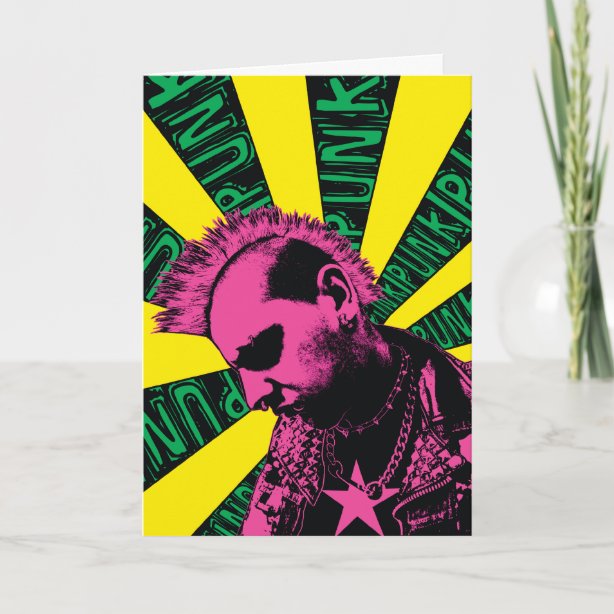 Punk Cards | Zazzle UK