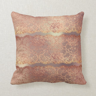 Custom Rose Gold Throw Cushions | Zazzle.co.uk