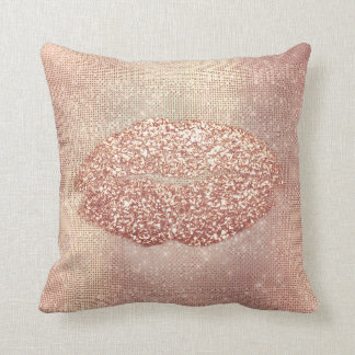 Rose Gold Throw Cushions & Pillows | Zazzle UK