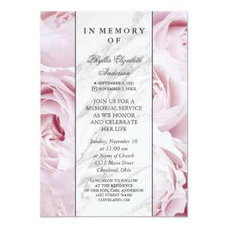Pink Funeral Invitations & Announcements | Zazzle.co.uk