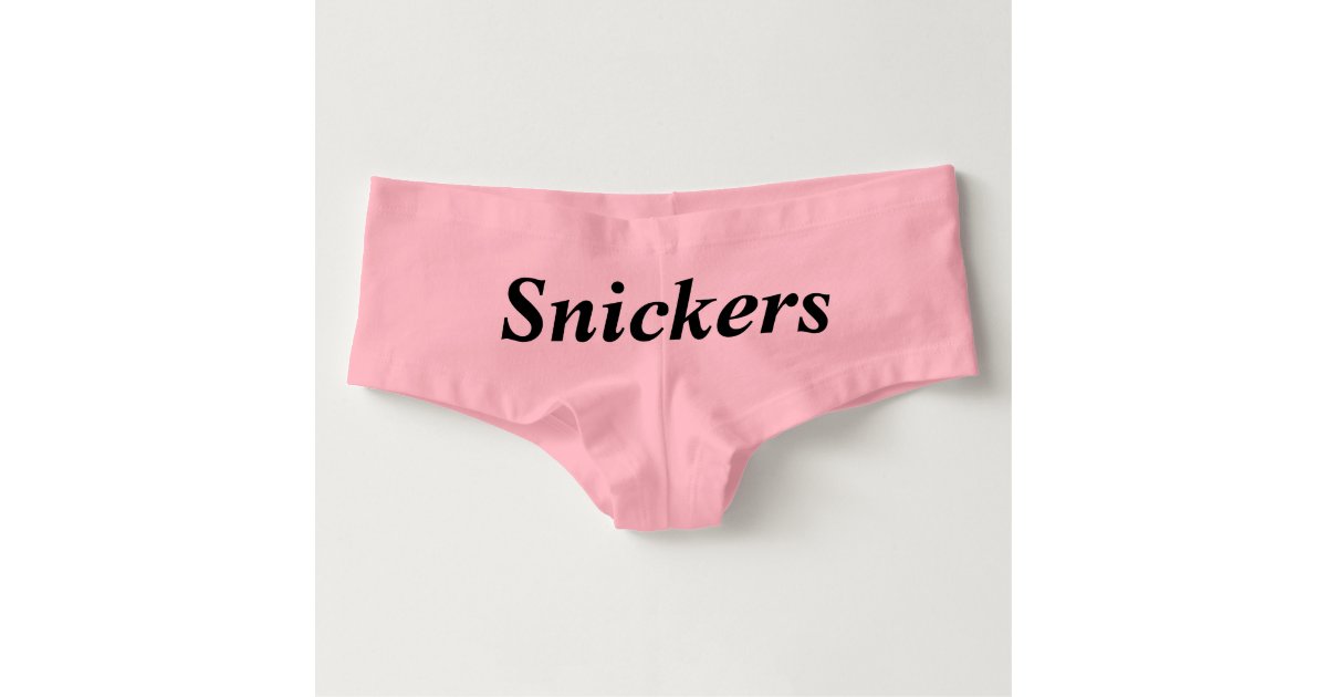 snickers underwear