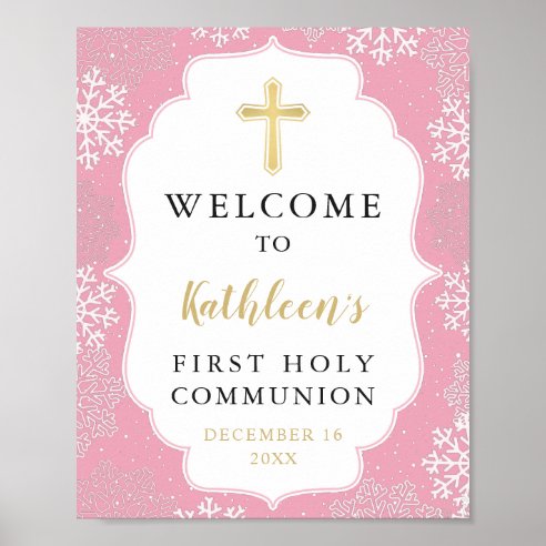 First Holy Communion Posters & Prints | Zazzle UK