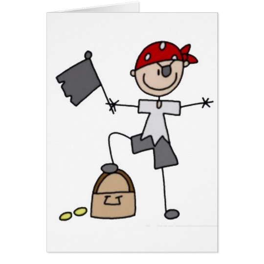 Pirate Stick Figure | Zazzle.co.uk