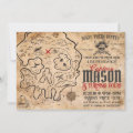 Pirate Treasure Map Birthday Invitation | Zazzle