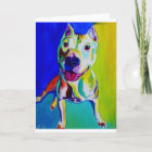 Happy Valentine's Staffordshire Bull Terrier Card | Zazzle.co.uk