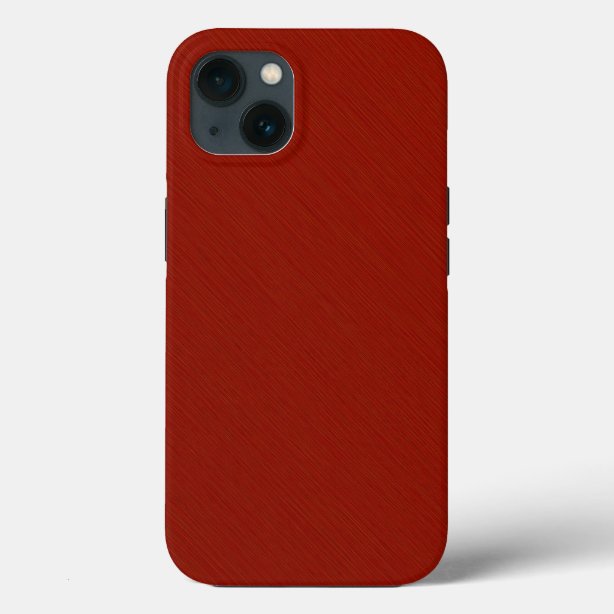 Plain Red iPhone 13 Cases | Zazzle UK