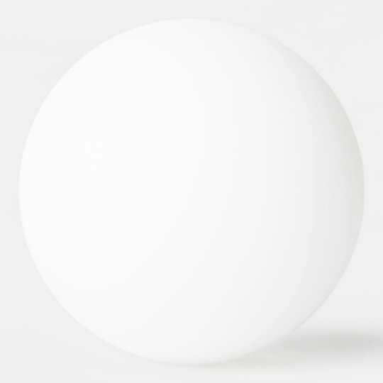 Plain White Ping Pong Ball | Zazzle.co.uk