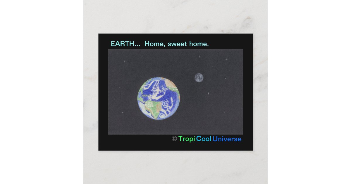 Planet EARTH postcard | Zazzle