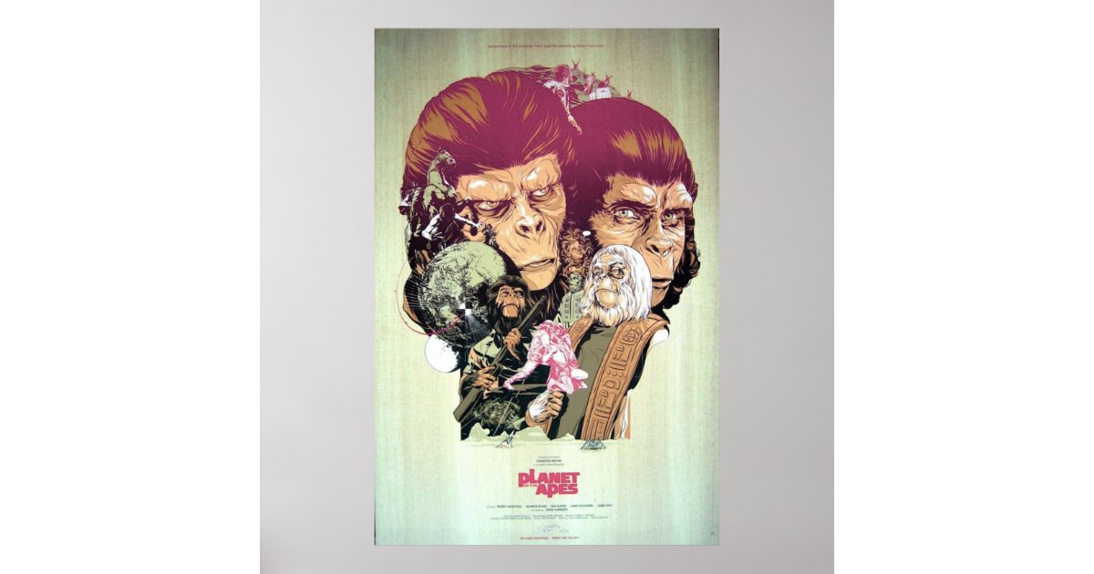 Planet of the Apes Poster | Zazzle