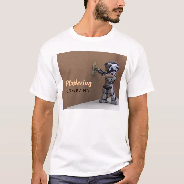 Plastering Company T-Shirt | Zazzle