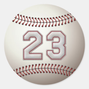 Number 23 Stickers & Labels | Zazzle UK