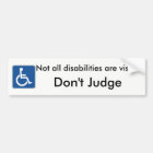 Don't judge me bumper sticker | Zazzle.co.uk