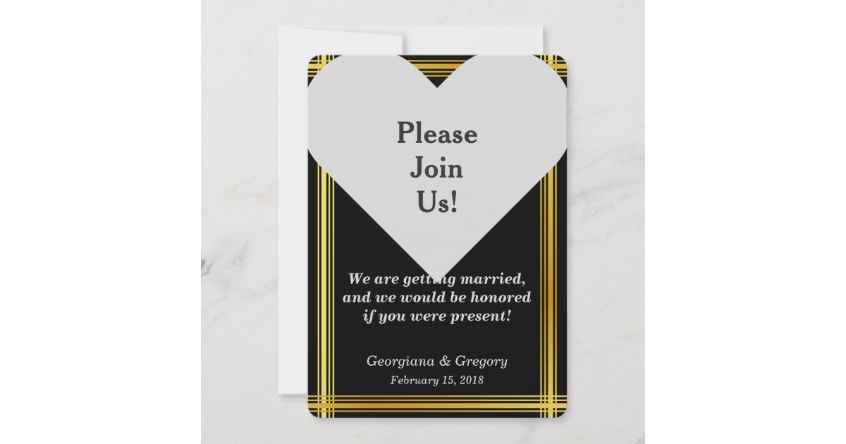 Please Join Us! Invitation | Zazzle