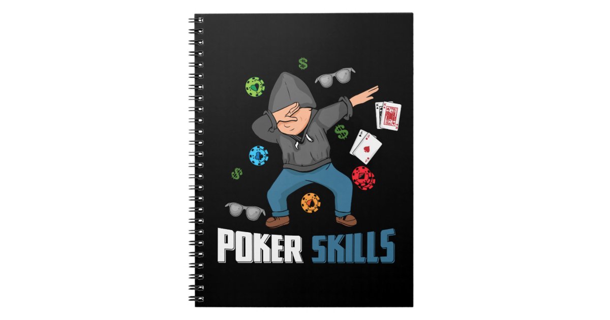 Poker Player Gifts Men Texas Holdem Casino Poker Notebook | Zazzle