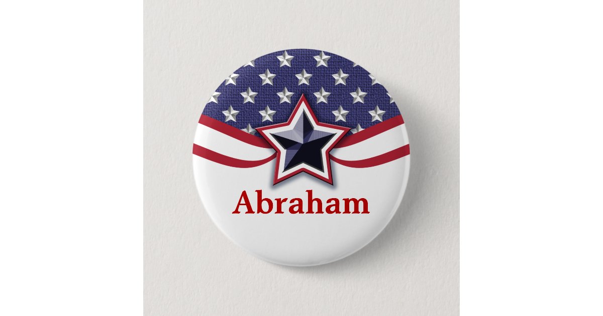 Political Campaign Patriotic Election Name Tags 6 Cm Round Badge | Zazzle
