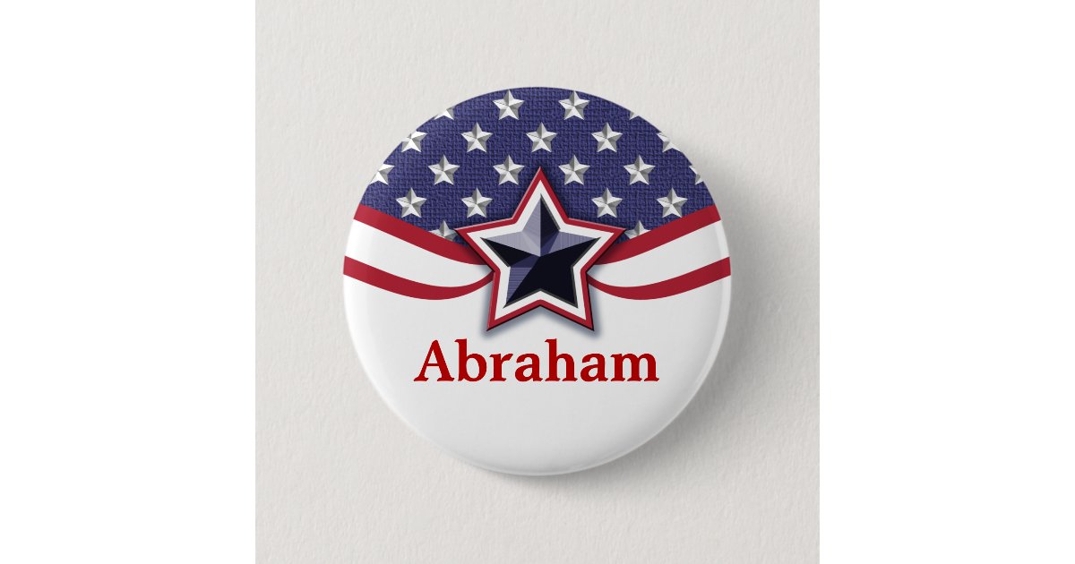 Political Campaign Patriotic Election Name Tags 6 Cm Round Badge | Zazzle