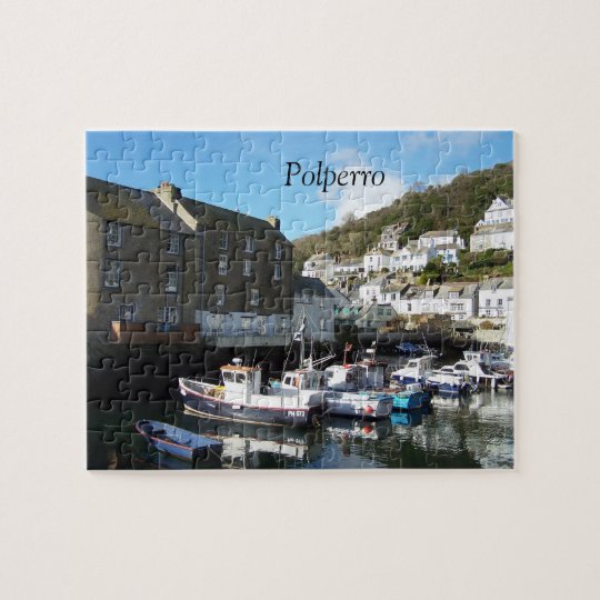 Polperro Cornwall England Jigsaw Puzzle | Zazzle.co.uk