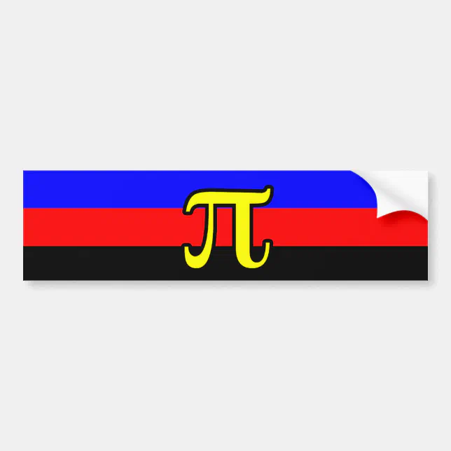 Polyamory Pride Bumper Sticker | Zazzle
