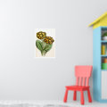 "Polyanthus" Vintage Flower Illustration Poster | Zazzle