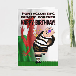 Welsh Rugby Cards | Zazzle UK