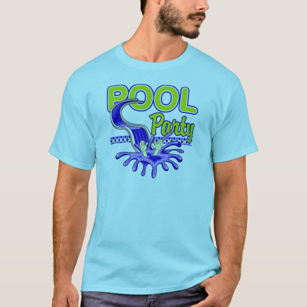 Pool Party T-Shirts & Shirt Designs | Zazzle UK