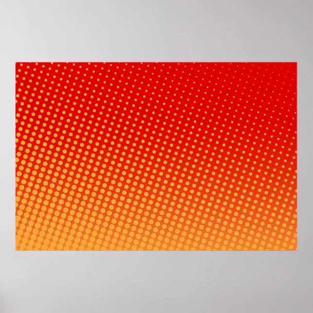 Pop art colourful background1960s,abstract,art,bac poster | Zazzle