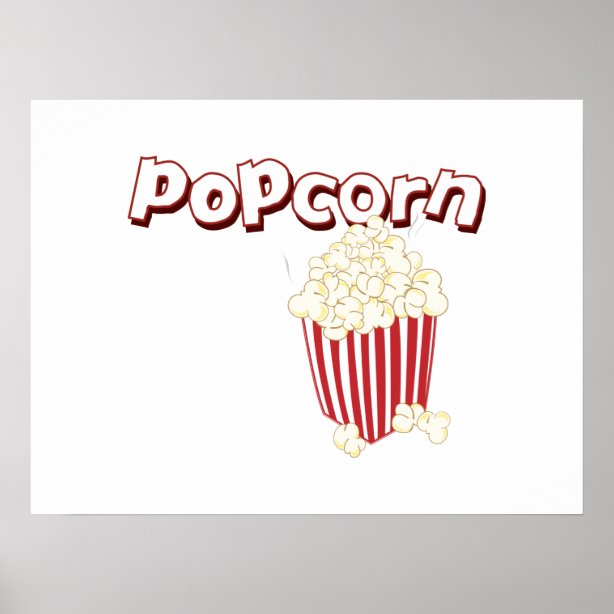 Popcorn Posters & Prints | Zazzle UK