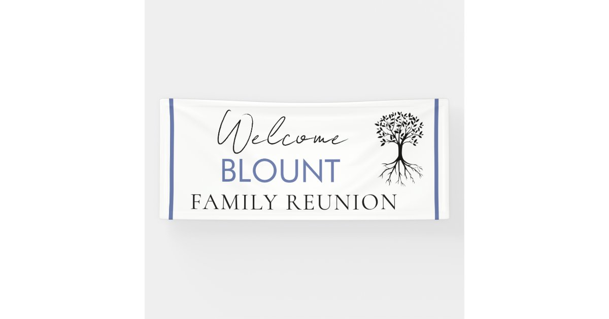 Popular Family tree Reunion banner | Zazzle