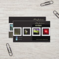Portfolio business cards photos template | Zazzle