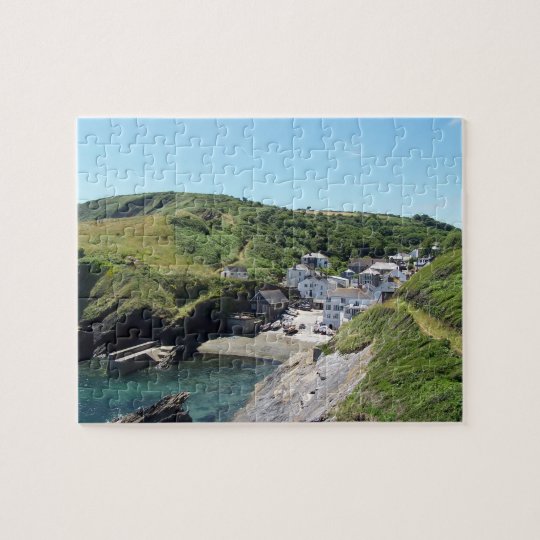 Portloe Cornwall England Jigsaw Puzzle | Zazzle.co.uk
